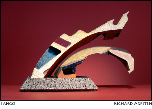 Tango - Abstract Sculpture by Richard Arfsten